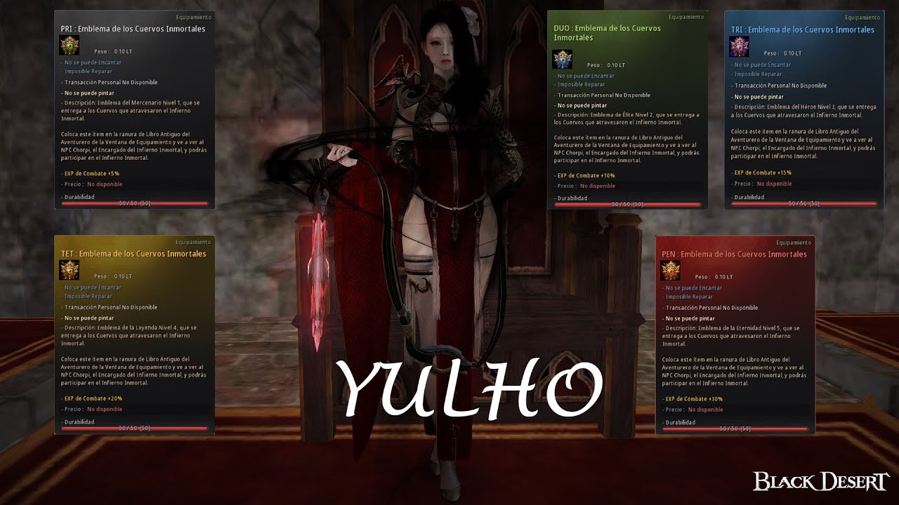 BDO - Infierno Inmortal - Yulho PRI / DUO / TRI / TET / PEN - YouTube