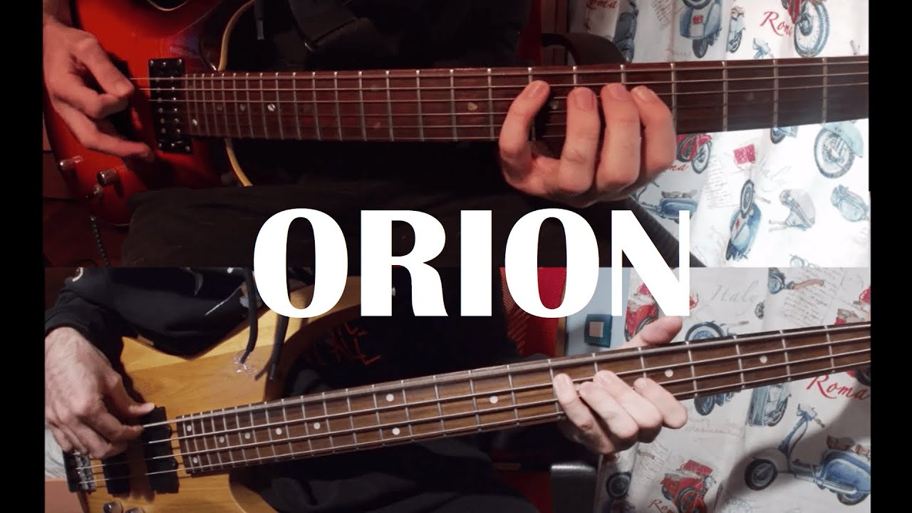 Metallica - Orion: Guitar and Bass cover - YouTube