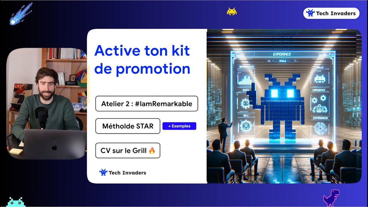 Extrait du Bootcamp Tech Invaders - YouTube