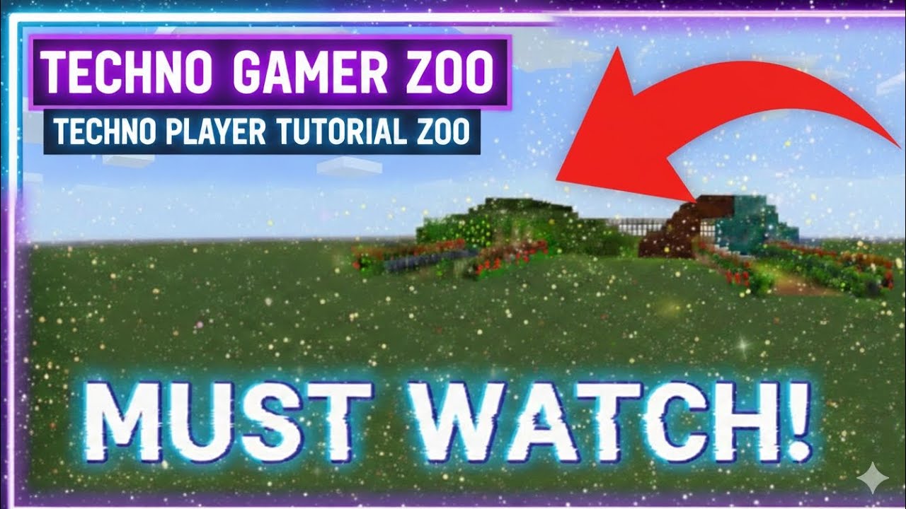 How to Build Techno Gamerz Zoo in Minecraft! 🏗️ #MinecraftBuilds # ...