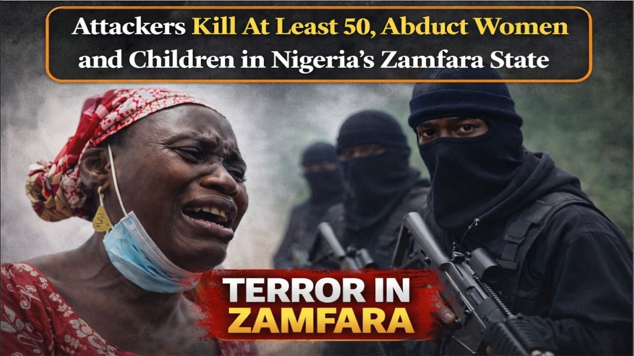 TRAGEDY!! Gunmen Storm Zamfara, Kill Dozens, Abduct Women & Kids - YouTube