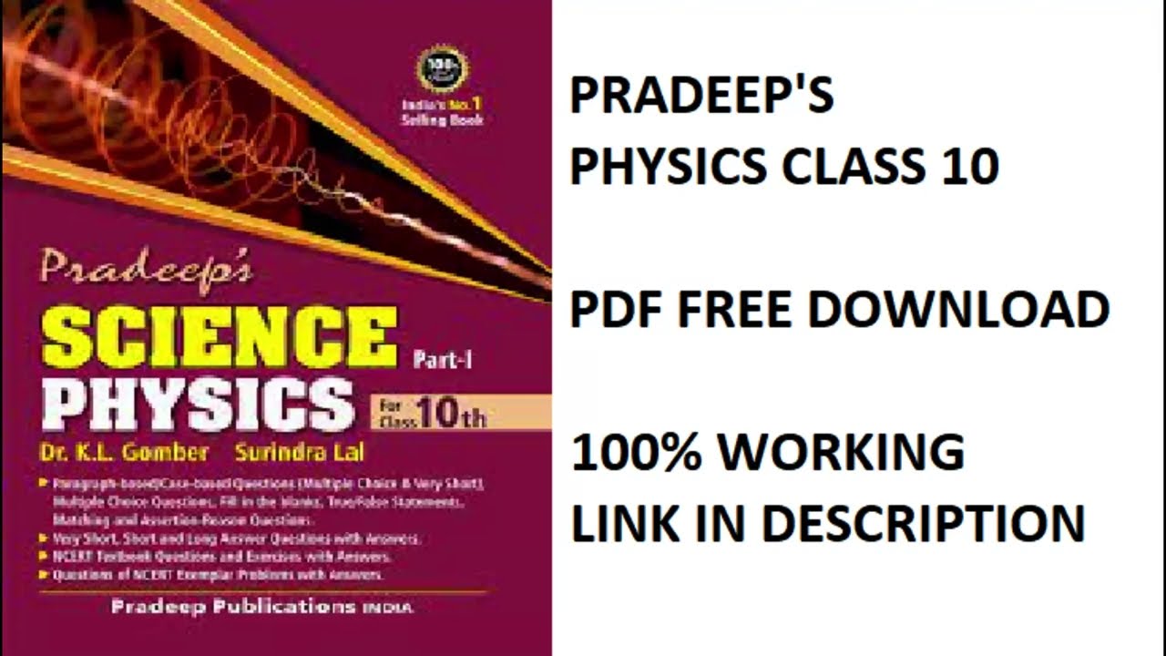 How to download Pradeep's Physics Class 10 | Link in Description - YouTube