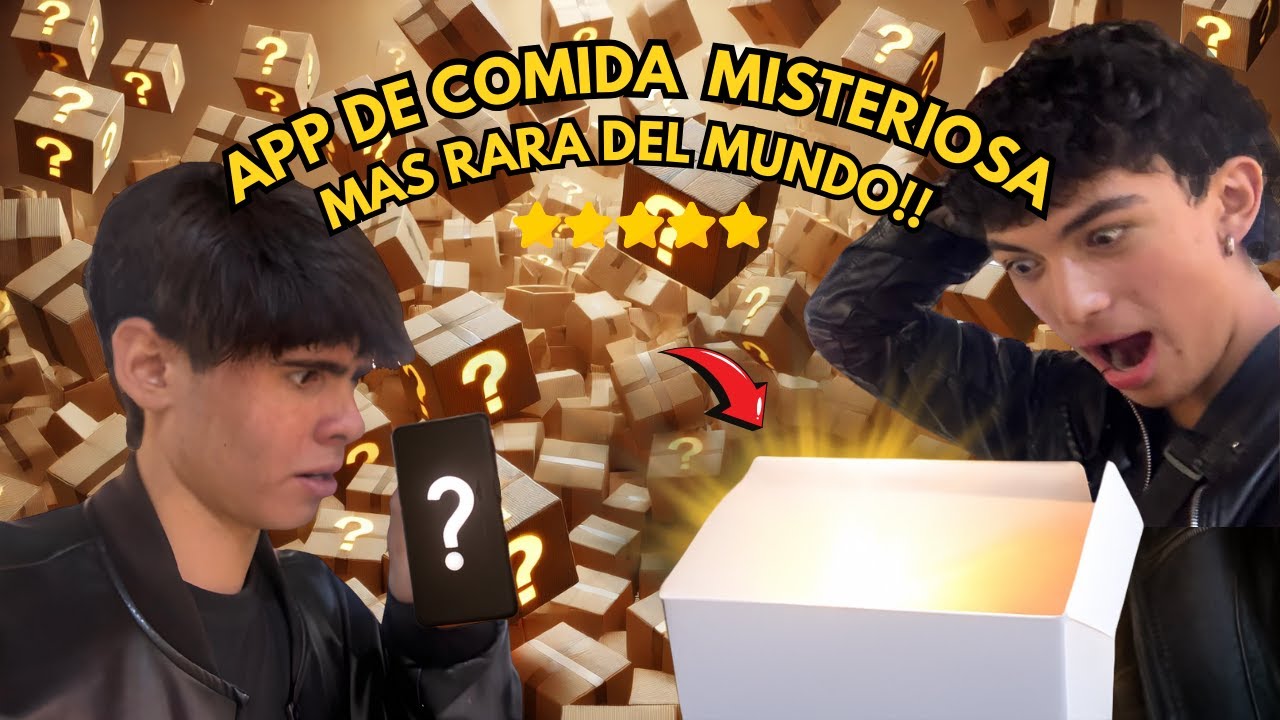 ¡Pido comida de dudosa procedencia en la app más rara de CAJAS ...