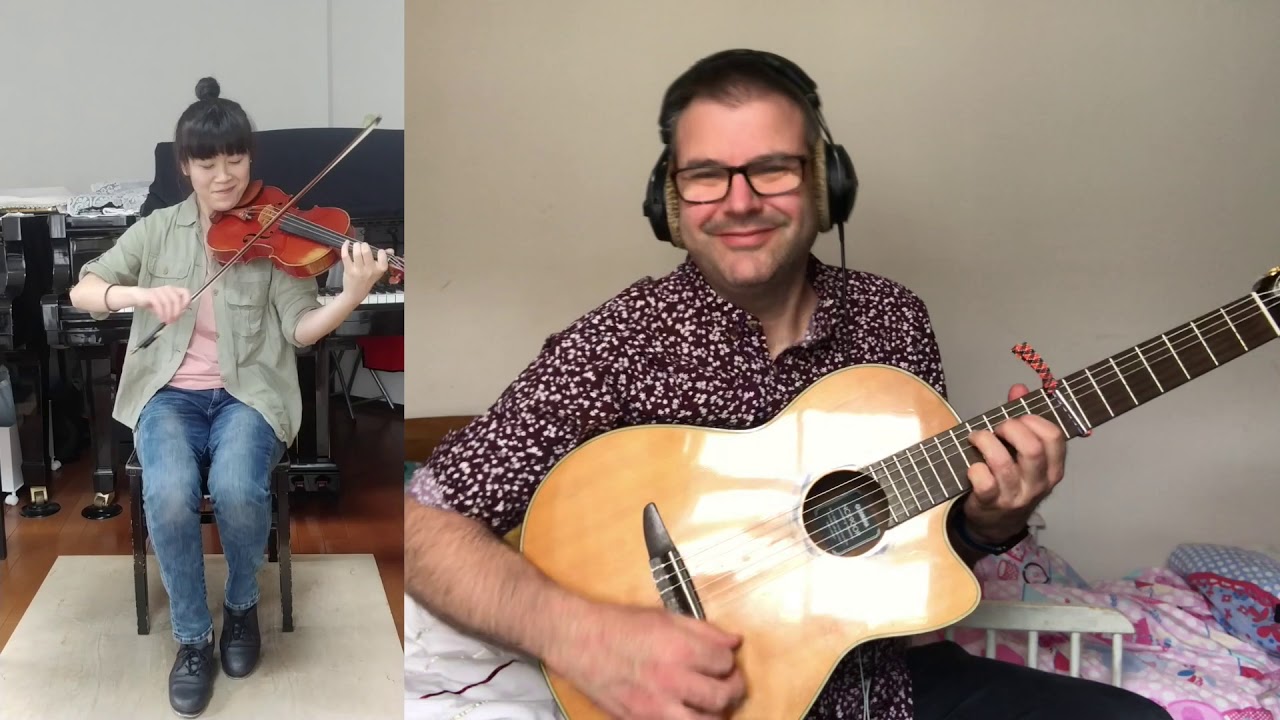 【Arrival of the Queen of Sheba/Father Kelly's】Tim Edey & Ayako Okunuki ...