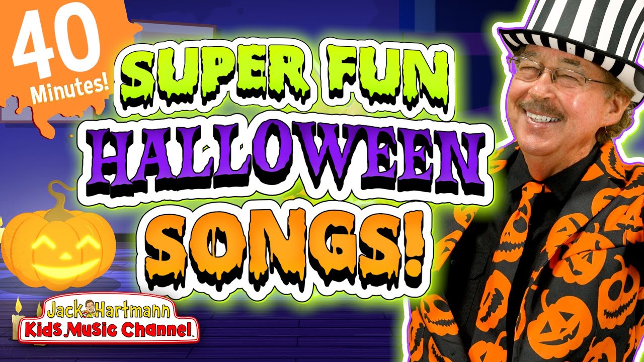Super FUN Halloween Songs for Kids! | 40 Minutes of Educational ...