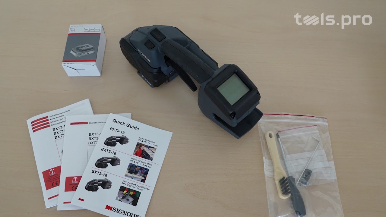 Signode BXT3-13/16/19 Unboxing & Review - YouTube