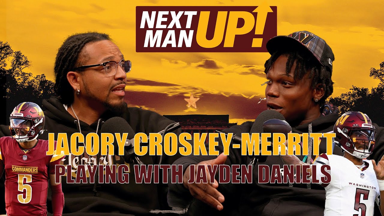 Jacory Croskey-Merritt opens up on Jayden Daniels | Next Man Up ...