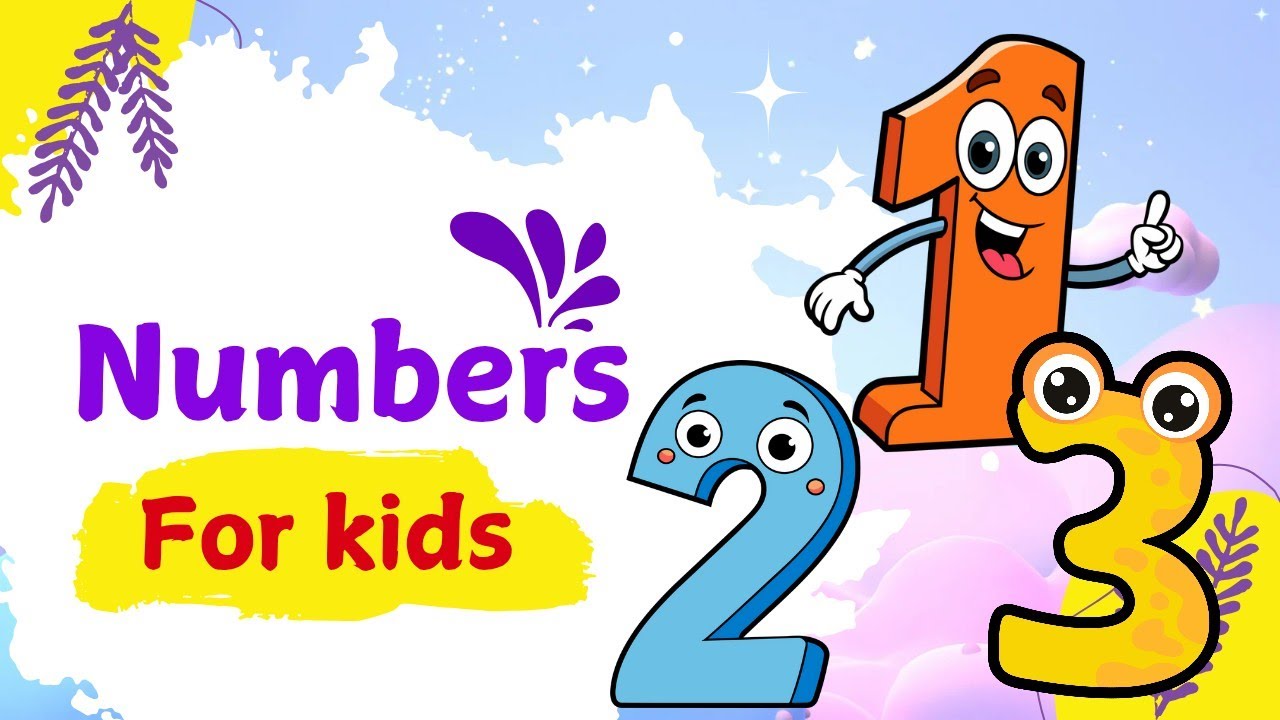 Numbers for kids| Learn Numbers song| 123|Words counting - YouTube