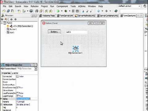 Delphi Labs: DataSnap XE - Transport Filters - YouTube