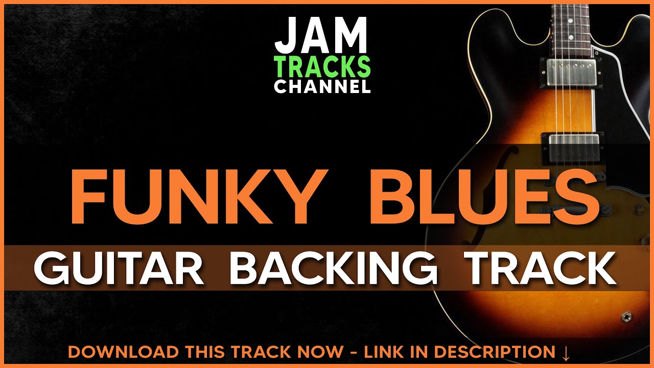 Funky Blues Fusion Guitar Backing Track Jam in A - YouTube
