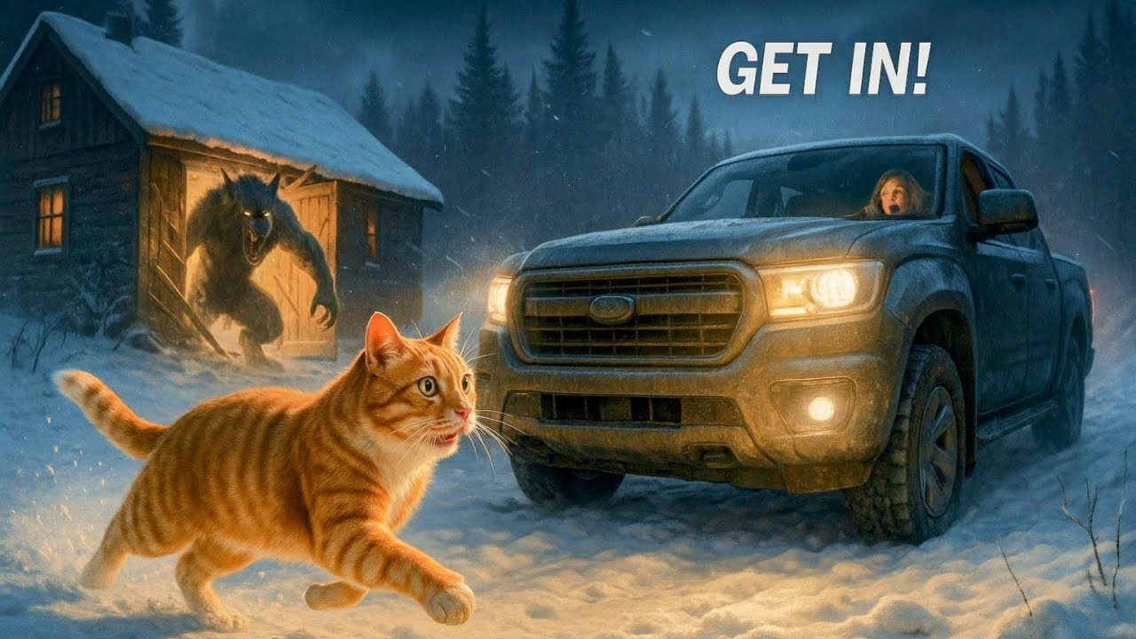 Cat Saves Owner From DOGMAN - YouTube