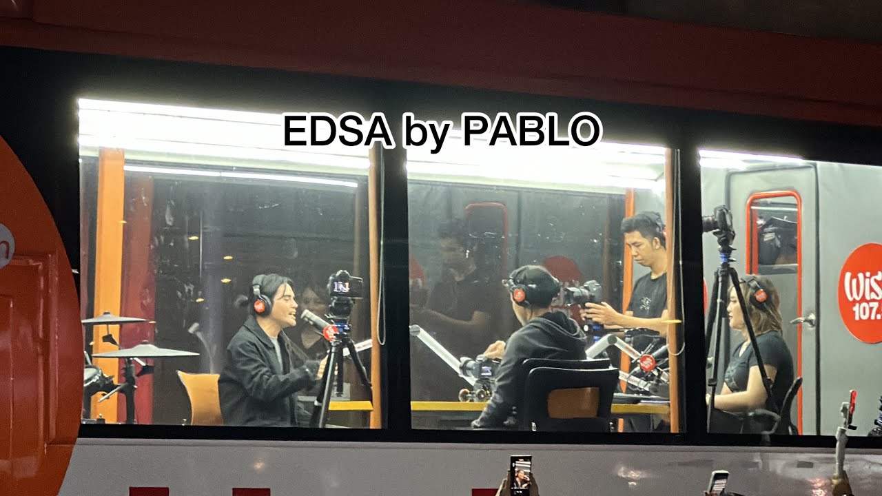 PABLO performs EDSA on WishBus ||062024 - YouTube