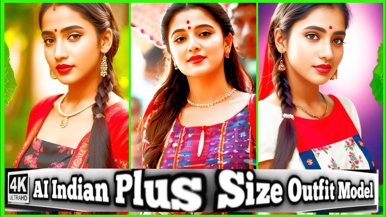 Plus Size Indian Model Outfits Stunning Fashion -91 - YouTube