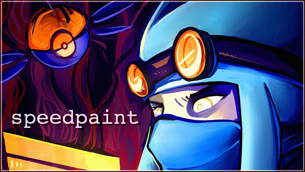 Wanderer | Hyper Light Drifter [HLD] SPEEDPAINT - YouTube