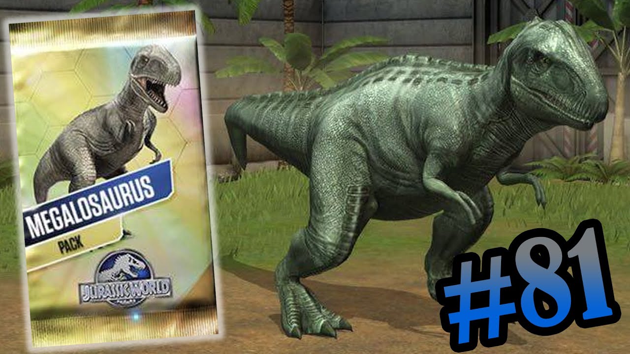 Megalosaurus Pack!!!! | Jurassic World - The Game | #81 - YouTube