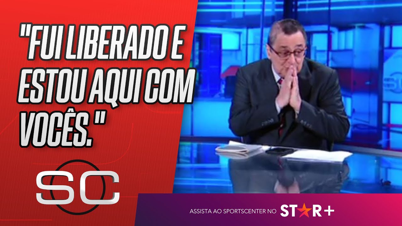 ANTERO GRECO VOLTOU AOS ESTÚDIOS DA ESPN PARA O SPORTSCENTER E FEZ ...