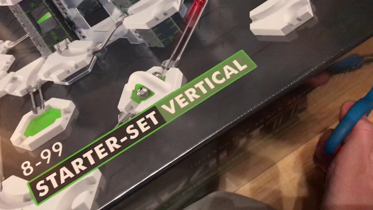 Gravitrax Starter-set vertical unboxing - YouTube