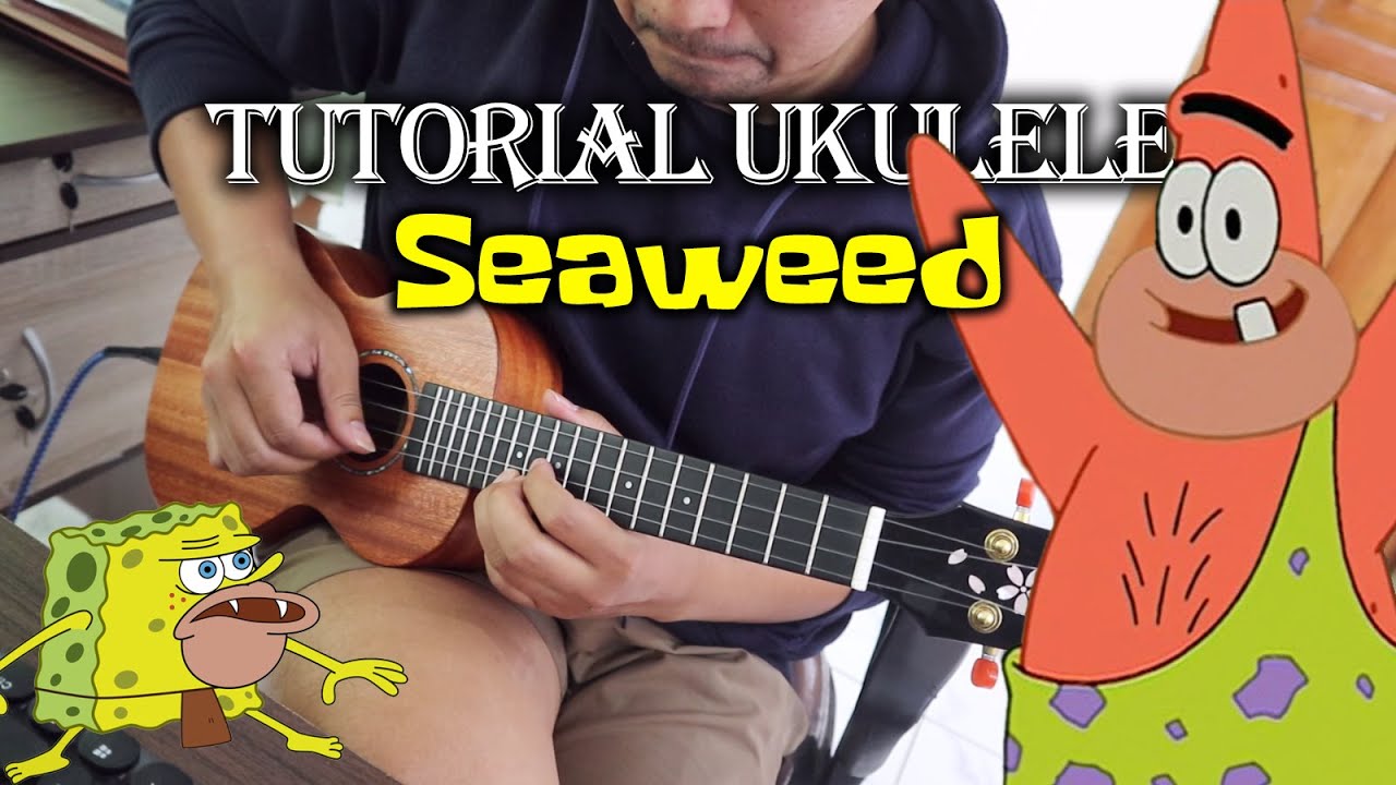 Tutorial Ukulele - SPONGEBOB SQUAREPANTS BACKSOUND - Seaweed - YouTube
