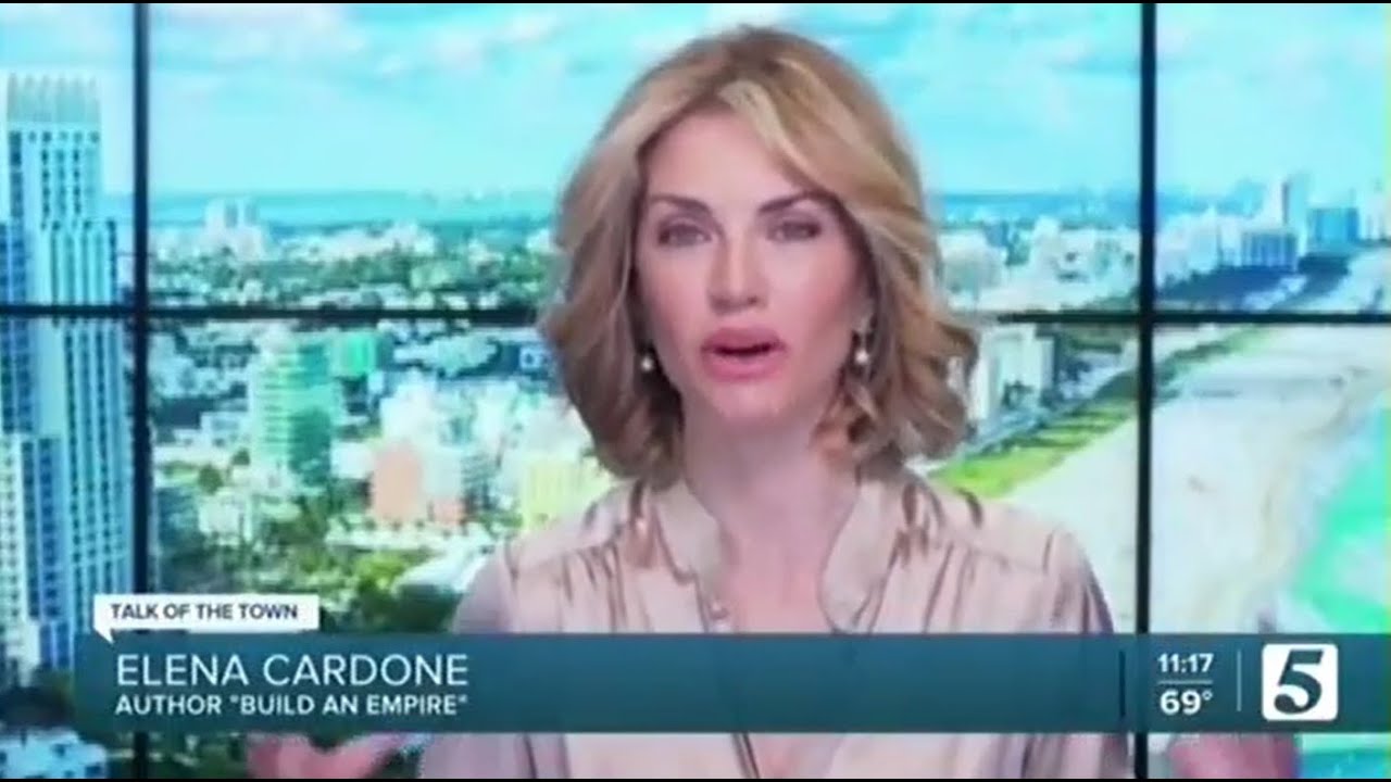 Elena Cardone on Talk of The Town (CBS Nashville) - YouTube
