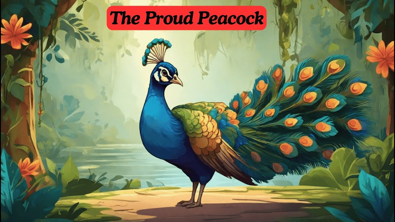 The Proud Peacock Story | #moralstories #kidsstories - YouTube
