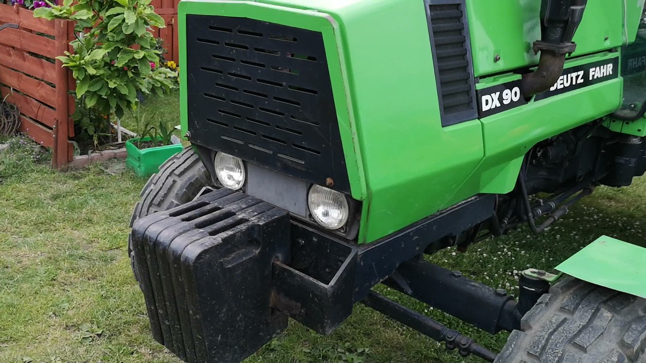 Deutz Fahr DX90 - YouTube