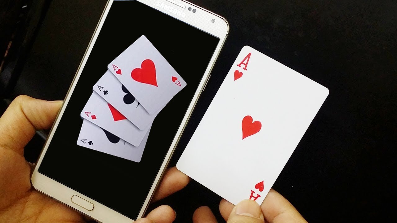 FANTASTIC MAGIC CARD TRICK WITH SMARTPHONE - YouTube