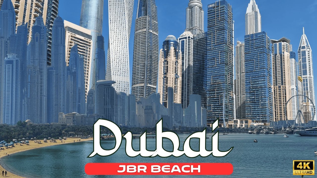 JBR Beach Tour: The Billionaire's Beach in Dubai - YouTube