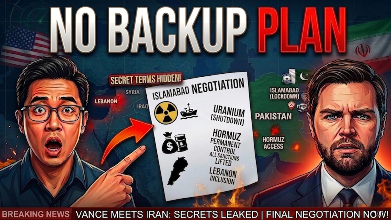 JD Vance Just Sat Down With Iran — HERE IS WHAT Is On The Table - YouTube