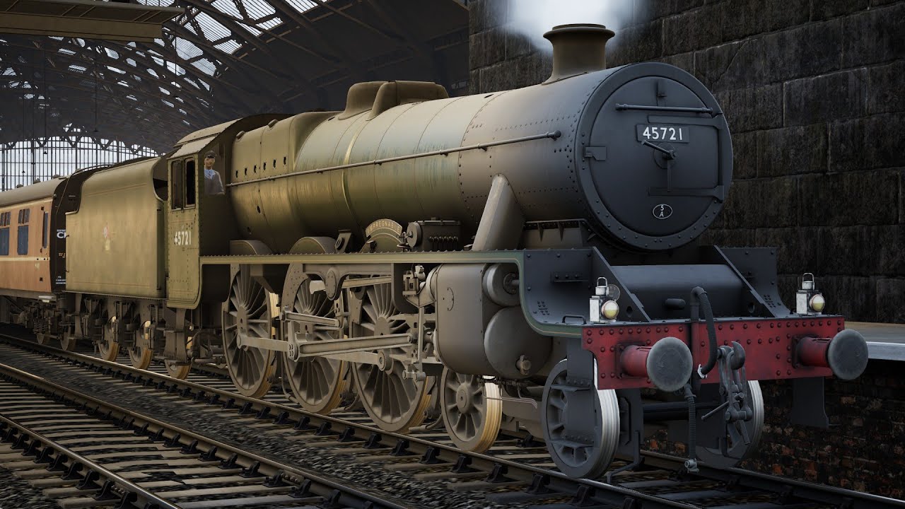 LMS Jubilee | Spirit of Steam Run | Train Sim World 4 - YouTube
