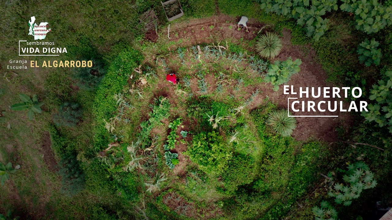 El Huerto Circular / Granja Escuela El Algarrobo - ACA - YouTube