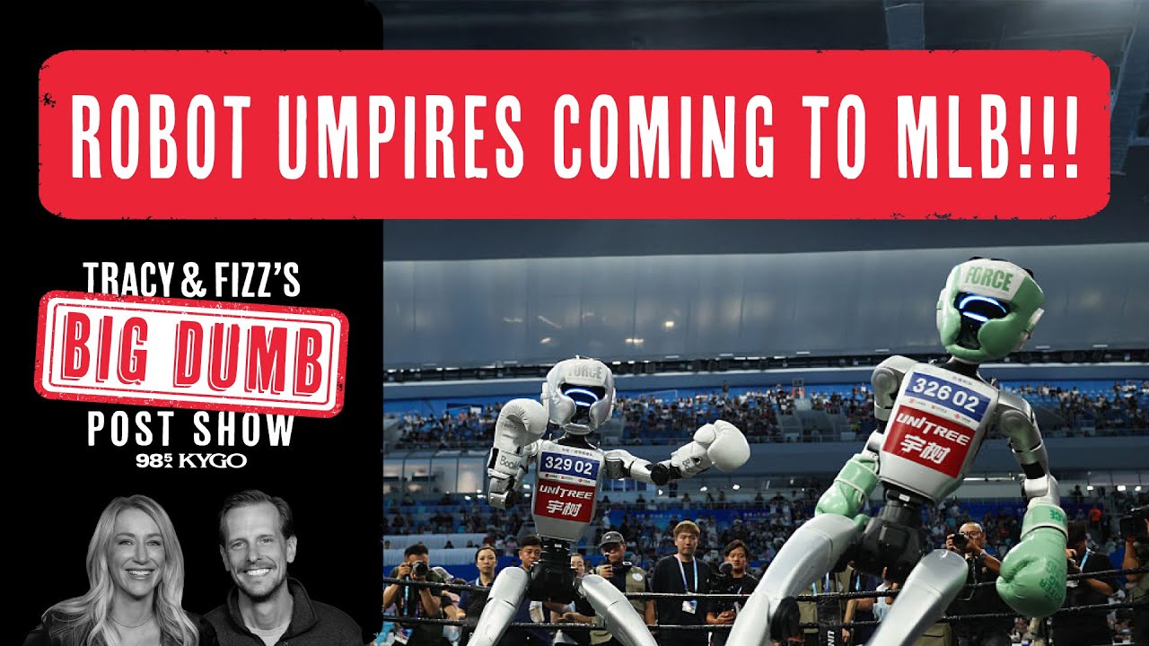 Robot Umpires coming to MLB!!! | Tracy and Fizz's Big Dumb Post Show ...