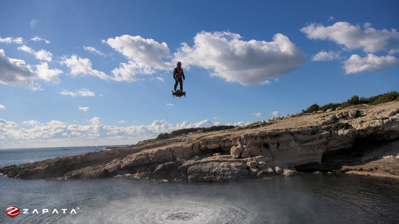 Frank Zapata's FLYBOARD - YouTube