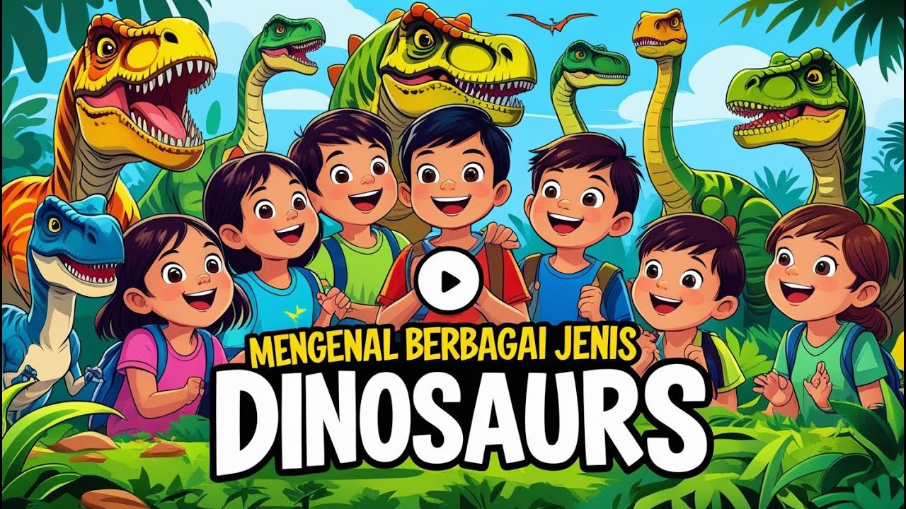MENGENAL JENIS DINOSAURUS | BELAJAR MACAM-MACAM DINOSAURUS | DINOSAURUS ...
