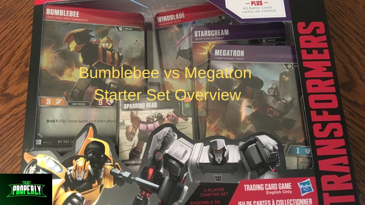 Bumblebee vs Megatron Starter Set Overview - YouTube