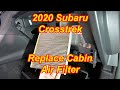 Subaru crosstrek cabin air filter store