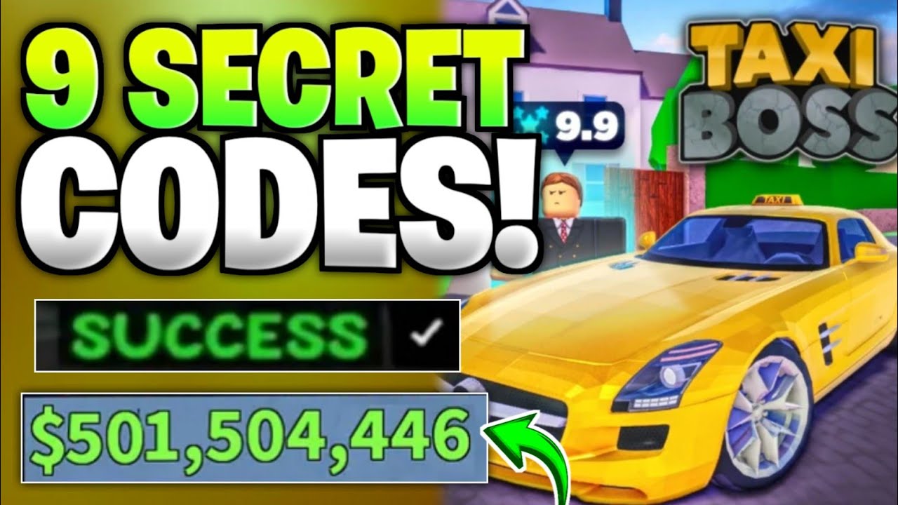 *SECRET*😱 UPDATE🎁TAXI BOSS CODES IN JUNE 2025 || ROBLOX TAXI BOSS CODES ...
