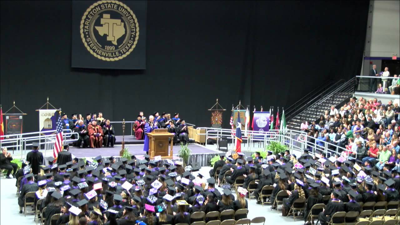 Tarleton Commencement Fall 2014 Ceremony One, Part One - YouTube