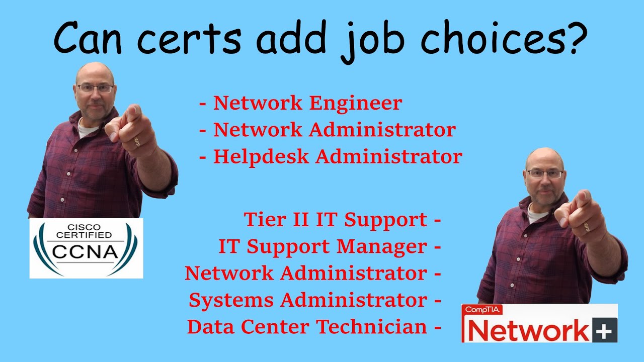 Let's get that job #4 - Adding CCNA and Network+ job opportunities ...