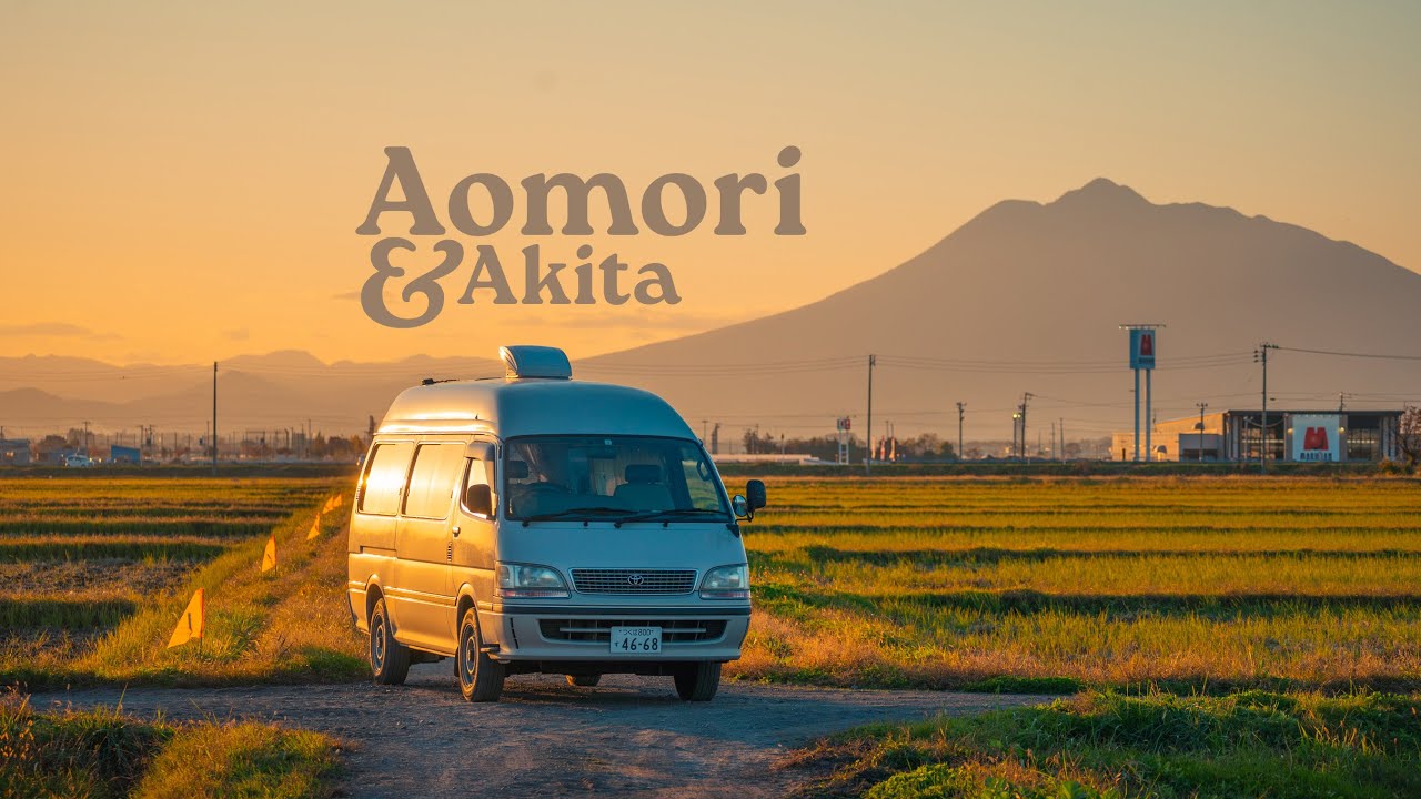 Van life through Tohoku's incredible fall scenery | Japan travel vlog ...