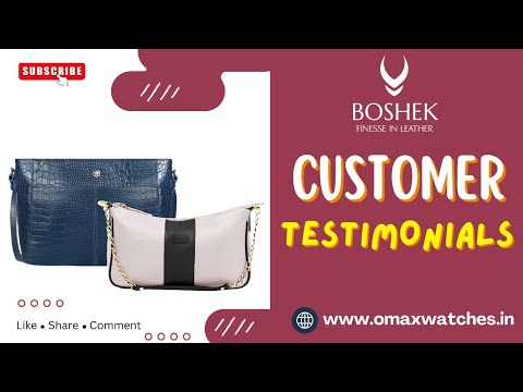 Customer Testimonial’s - “Boshek-Finesse in Leather” @BOSHEK_FINESS_IN_REAL_LEATHER #bag #fashion