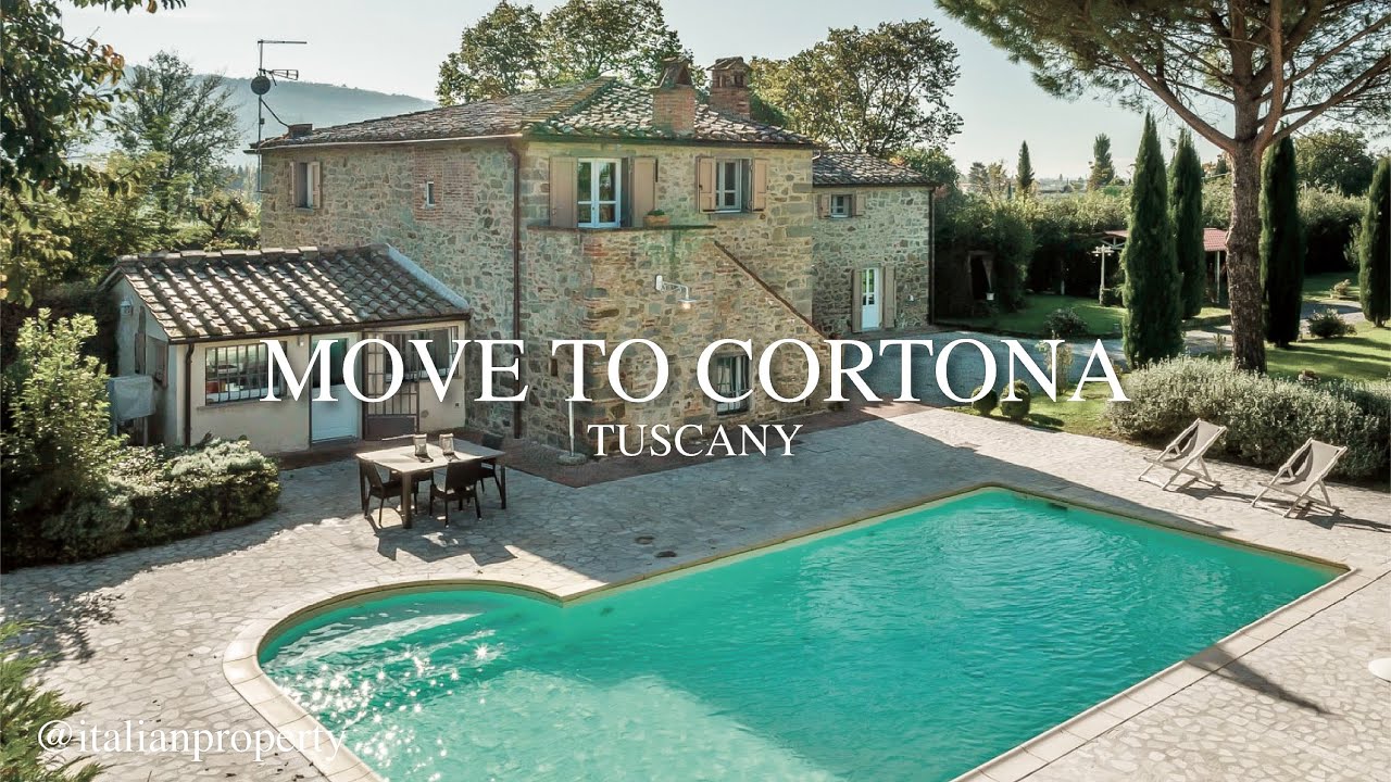 AMAZING Country House in CORTONA - YouTube