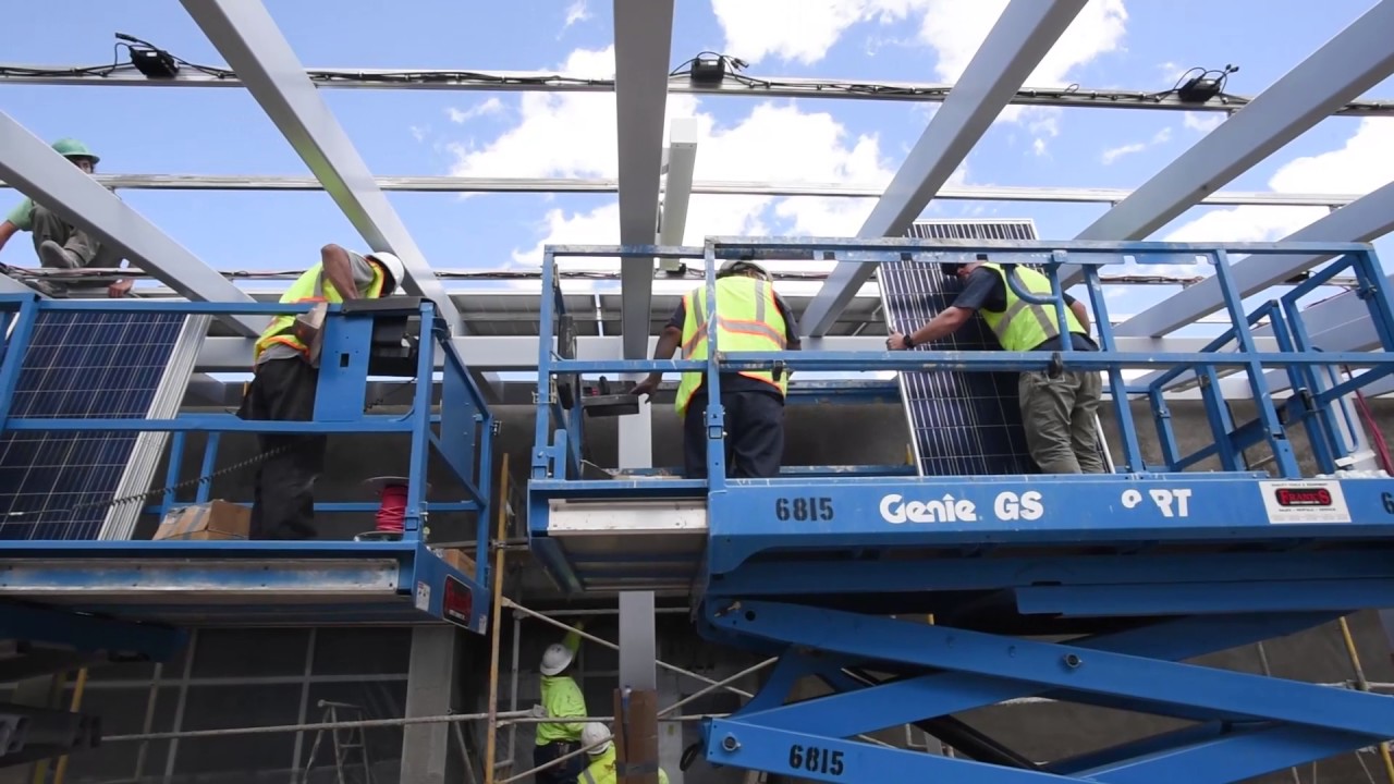 West Mesa High School Solar Installation, Albuquerque Public Schools ...