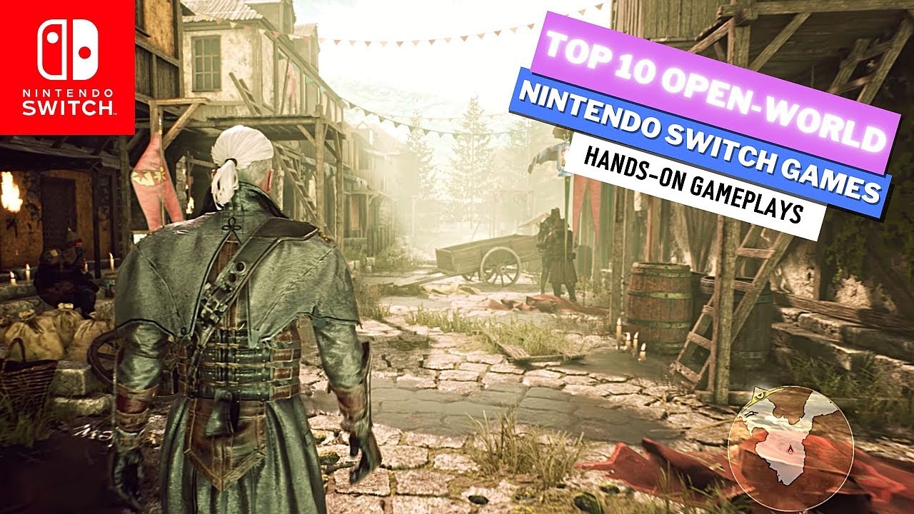 Top 10 OPEN WORLD Nintendo Switch GAMES - YouTube