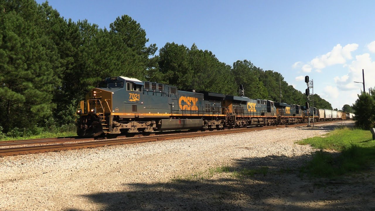 8/16 CSX M410 w #shorts #short #viral #video #train 4 engines ...