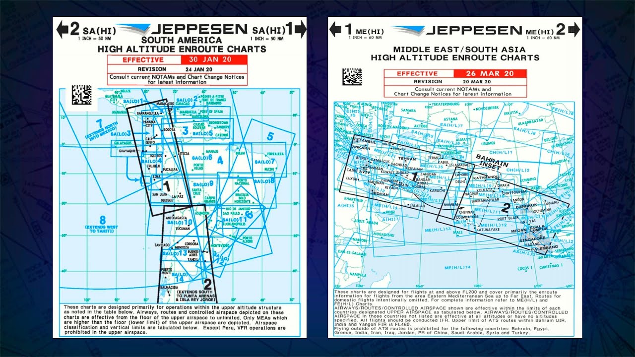Jeppesen AULA 05 - Enroute Charts - YouTube