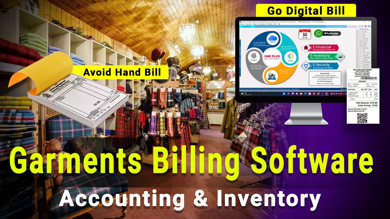 Garments Billing Software Very Easy to Use l Retail and Wholesale l ...