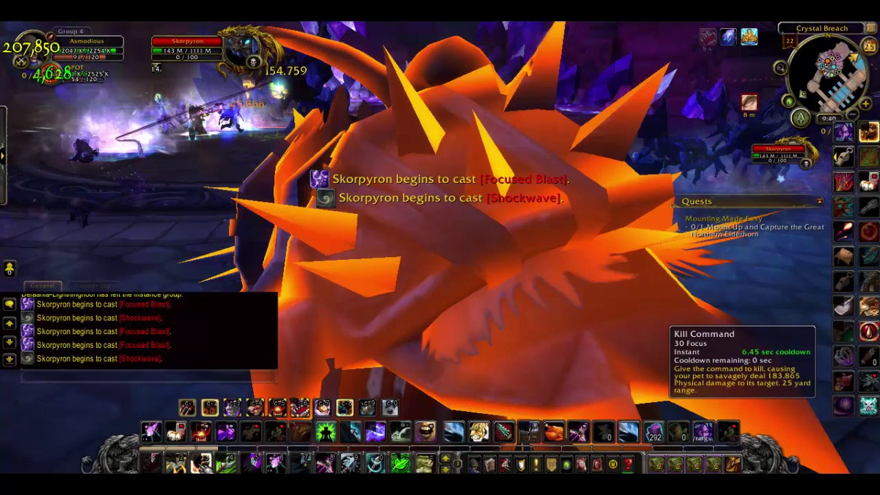 World Of Warcraft - The Nighthold - Raid Finder - First Wing - YouTube