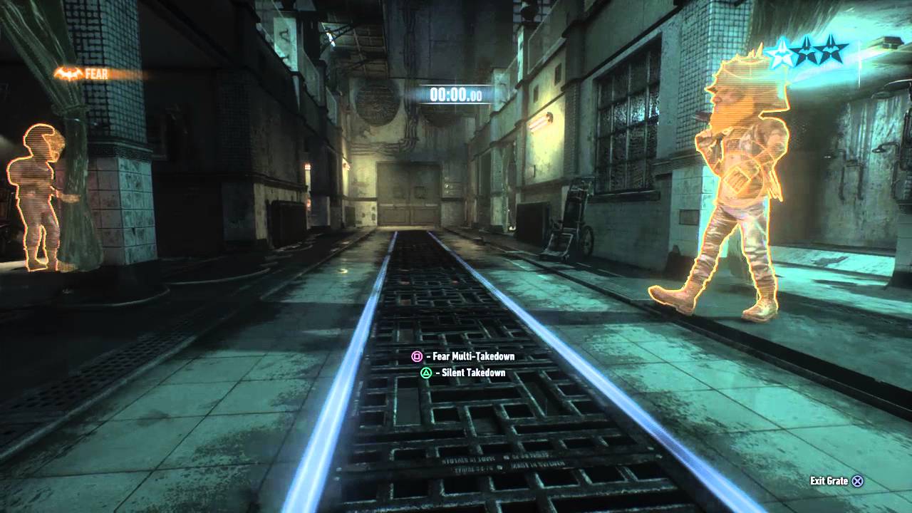 Arkham Knight Ceiling Grate Takedown | Shelly Lighting