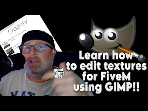 How to Edit EUP Textures for FiveM Using GIMP - YouTube
