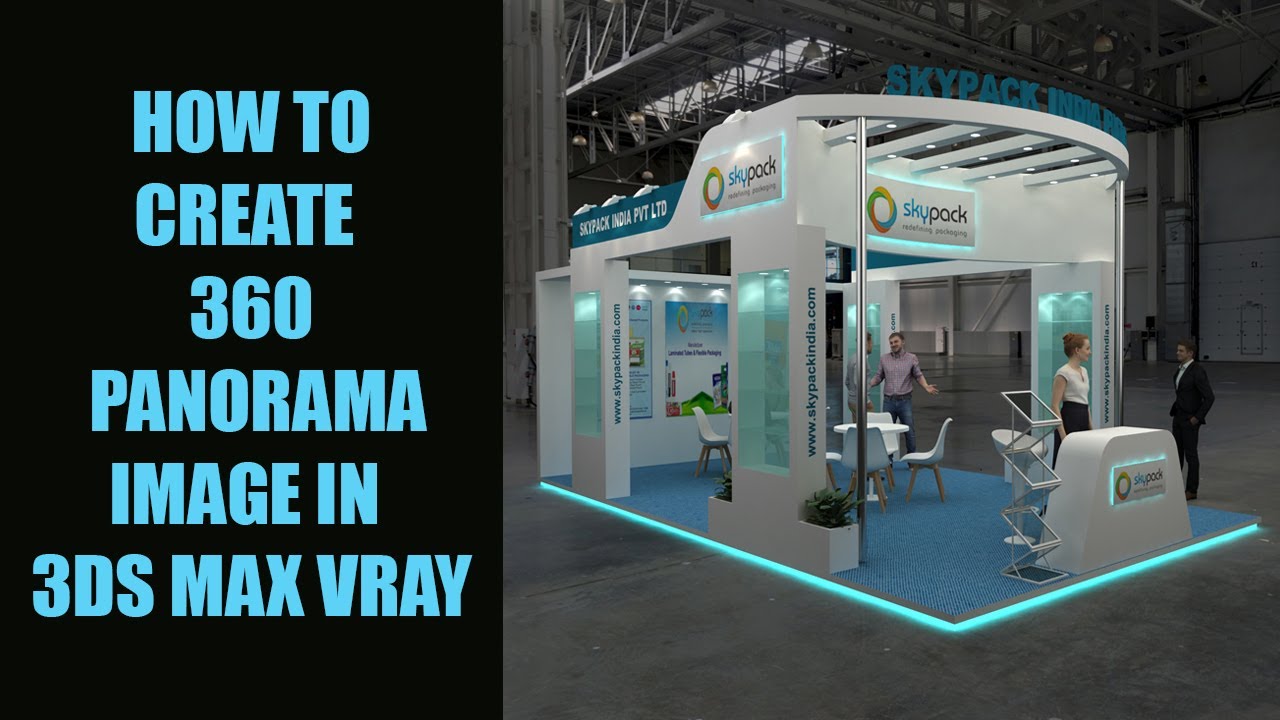 How to create 360 Panorama image in 3ds Max Vray #3dsmax #vray # ...